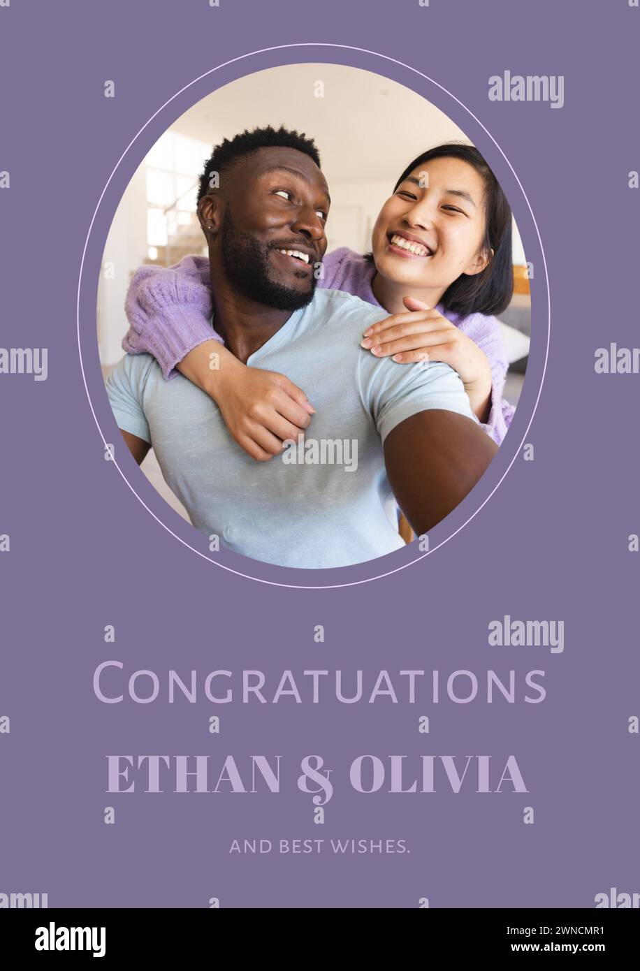 Celebrating a special moment, a joyful couple embraces, radiating ...