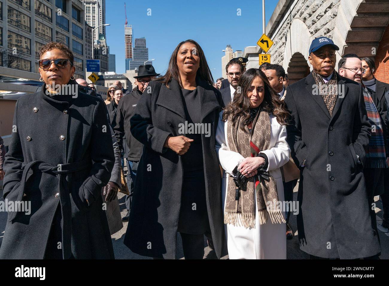 New York, New York, USA. 1st Mar, 2024. City Council Speaker Adrienne ...