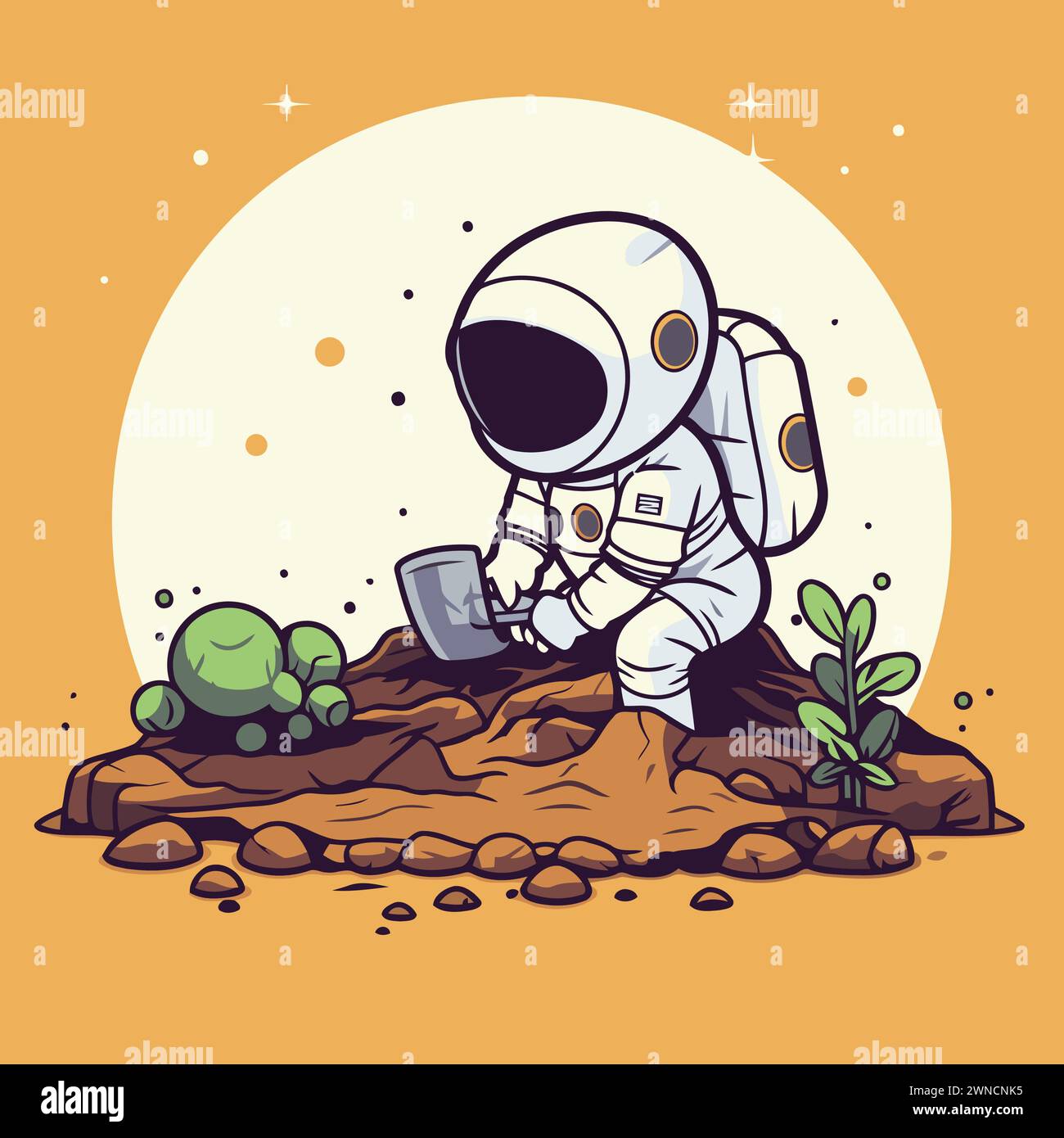 Outer ground Stock Vector Images - Alamy