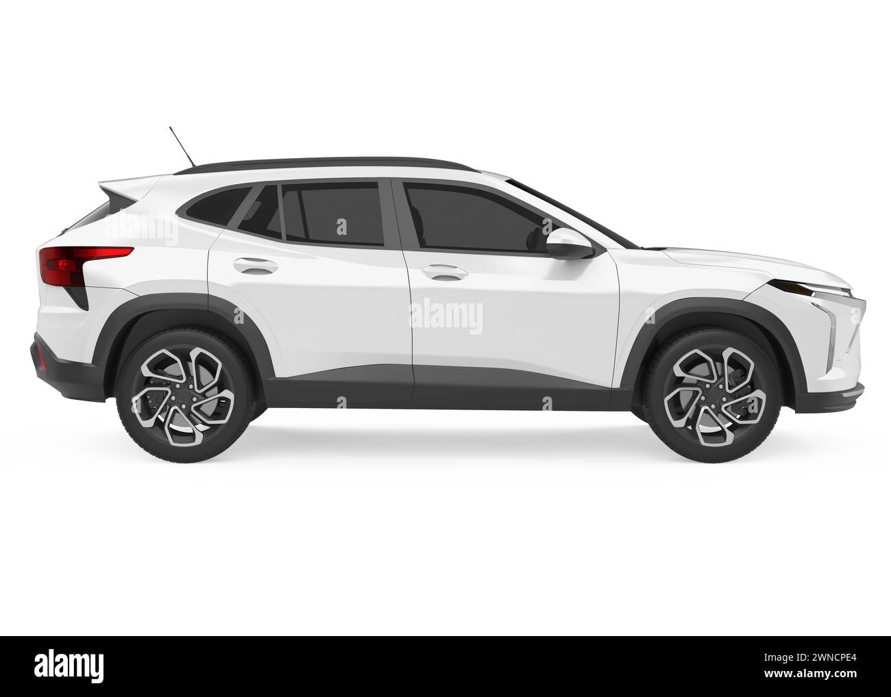 SUV Car Isolated Stock Photo - Alamy