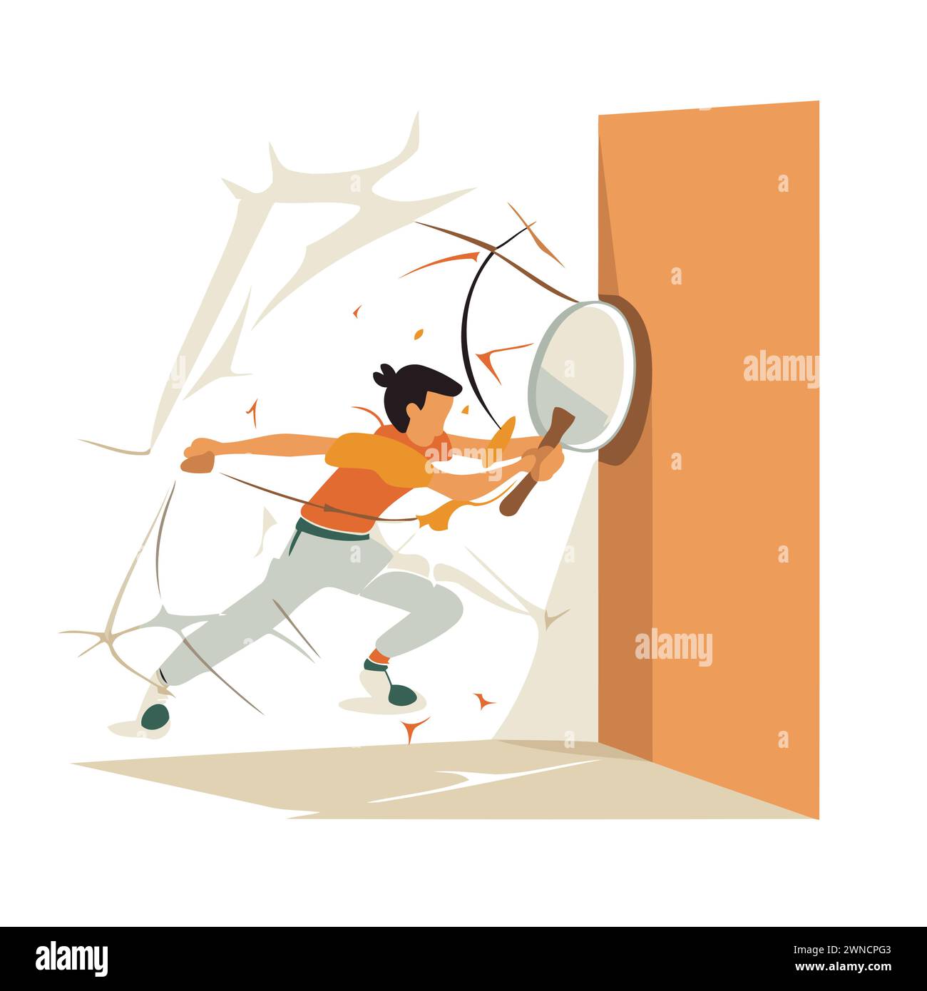 The breaks Stock Vector Images - Alamy