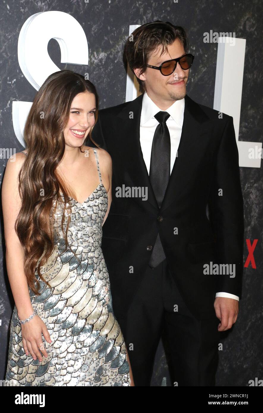 New York, NY, USA. 01st Mar, 2024. Millie Bobby Brown, Jake Bongiovi at ...