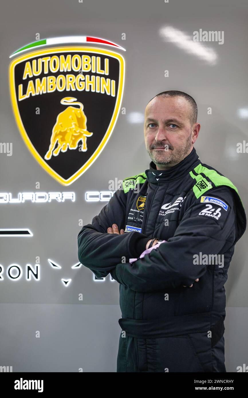 ESNAULT Emmanuel, Lamborghini Iron Lynx, racing director, portrait ...