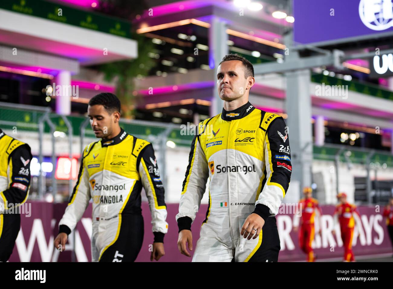 EASTWOOD Charlie (irl), TF Sport, Corvette Z06 GT3.R, portrait, family ...