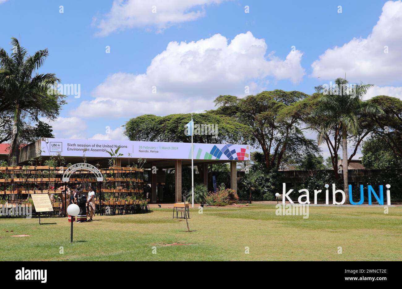 Nairobi. 1st Mar, 2024. This photo taken on March 1, 2024 shows the ...