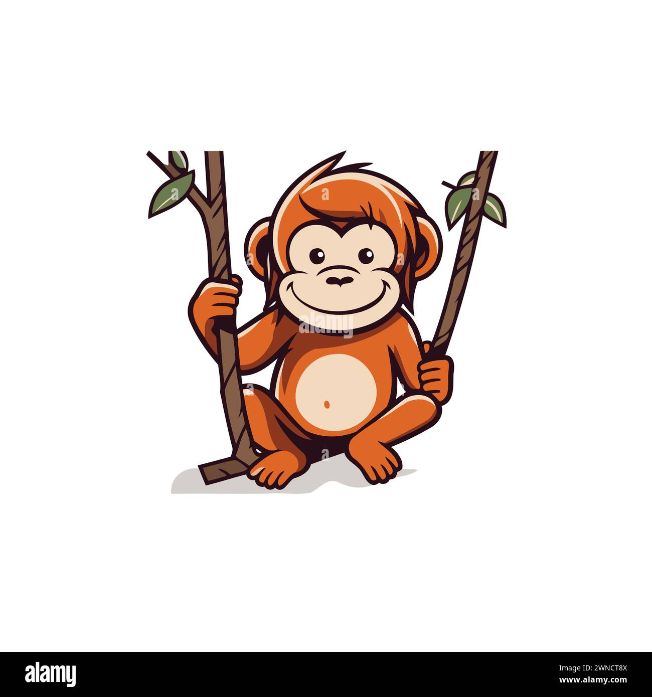 Swinging Monkey Template