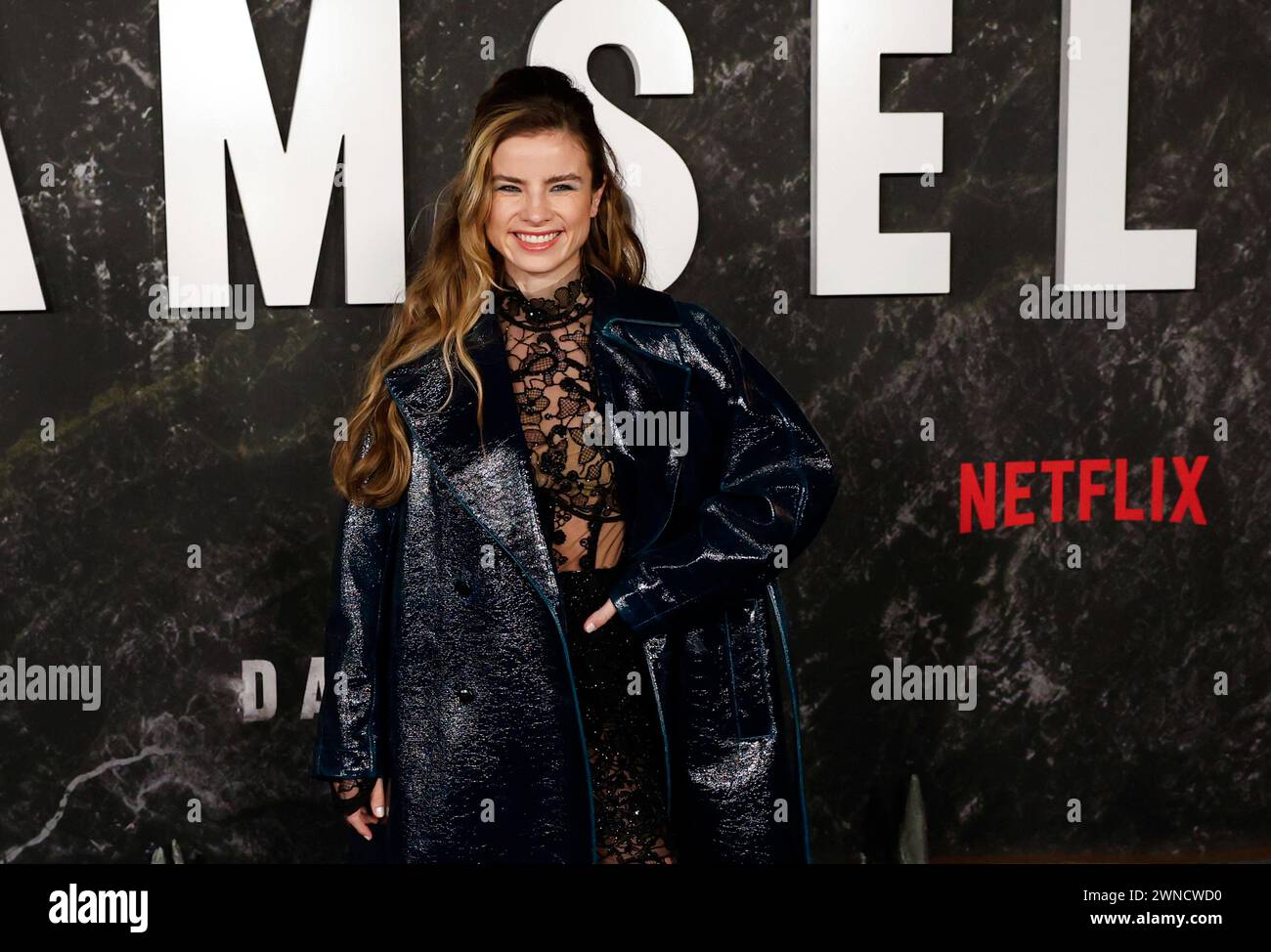 New York, United States. 01st Mar, 2024. Giulia Be arrives on the red ...