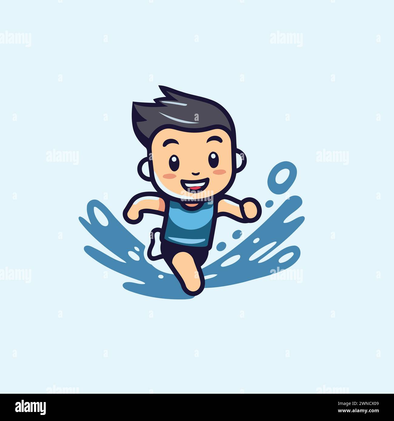 Marathon water Stock Vector Images - Alamy