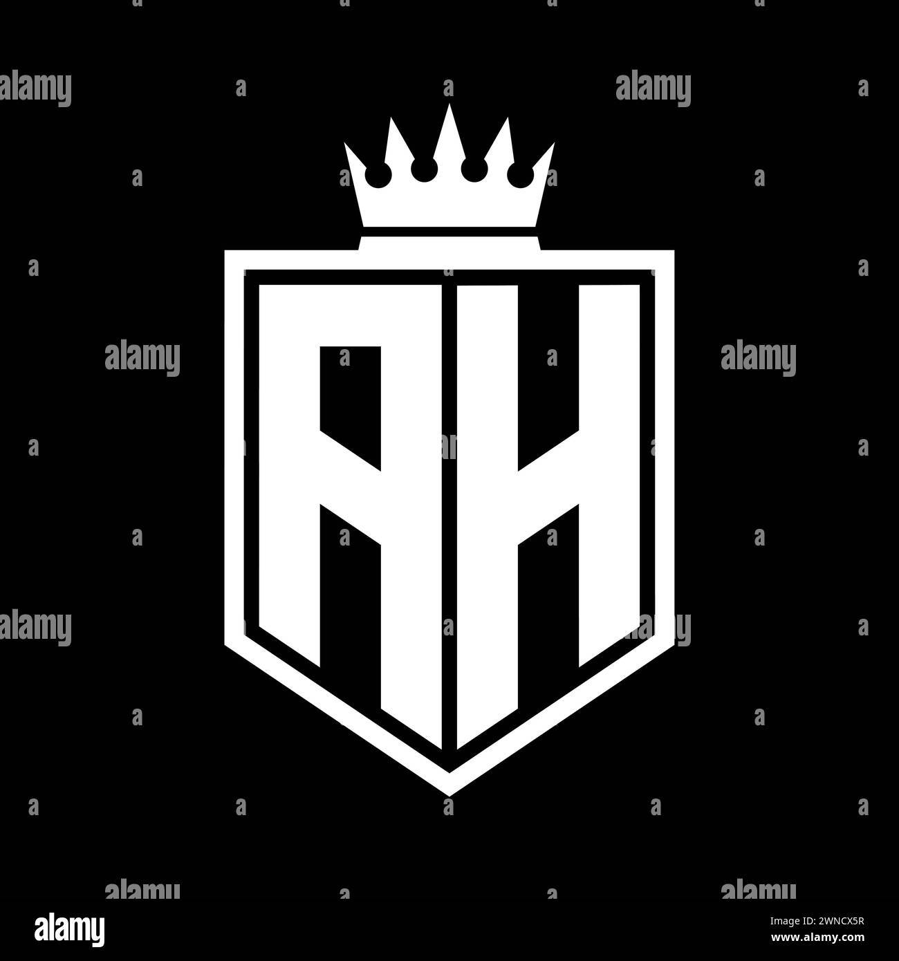 Ah font logo hi-res stock photography and images - Alamy