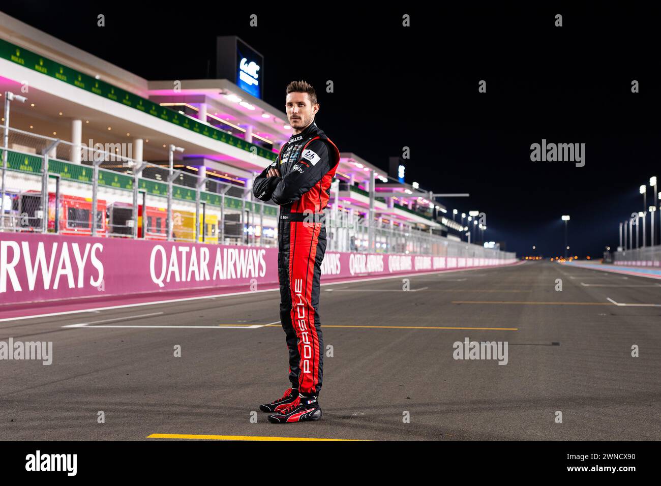 ESTRE Kevin (fra), Porsche Penske Motorsport, Porsche 963, portrait ...