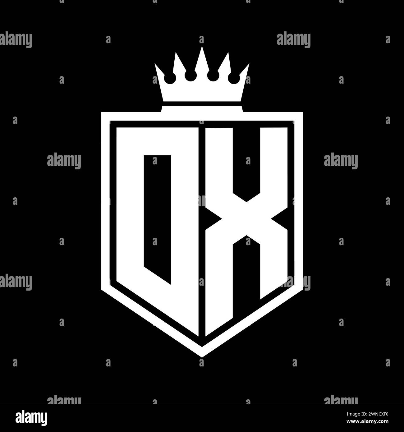 Dx brand logo Black and White Stock Photos & Images - Alamy