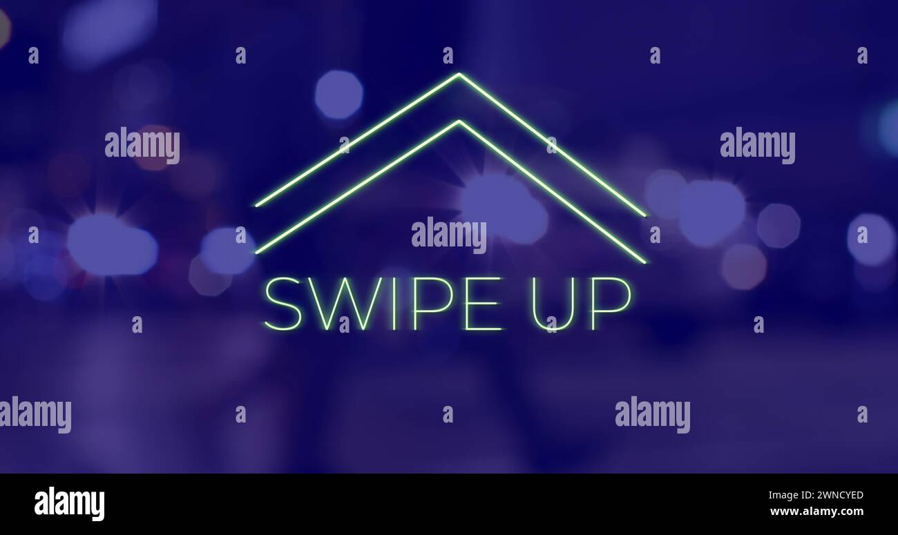 Swipe text hi-res stock photography and images - Alamy
