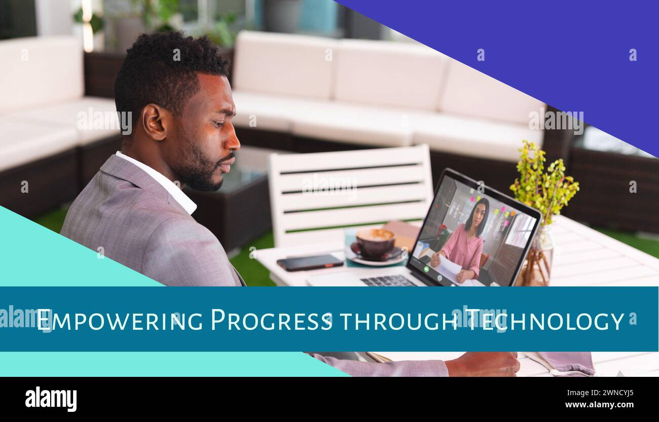 Empowering data through digital technology hi-res stock photography and ...