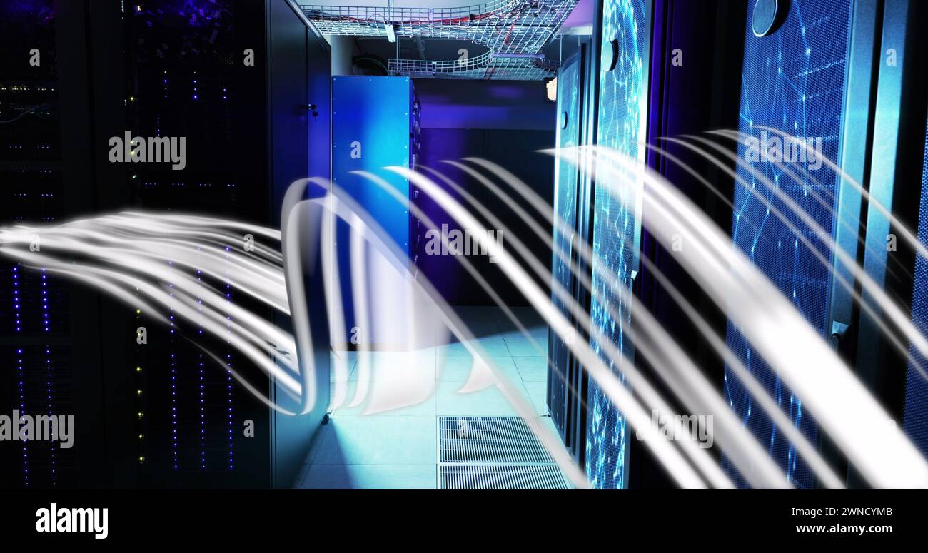 Big data moving high speed hi-res stock photography and images - Alamy