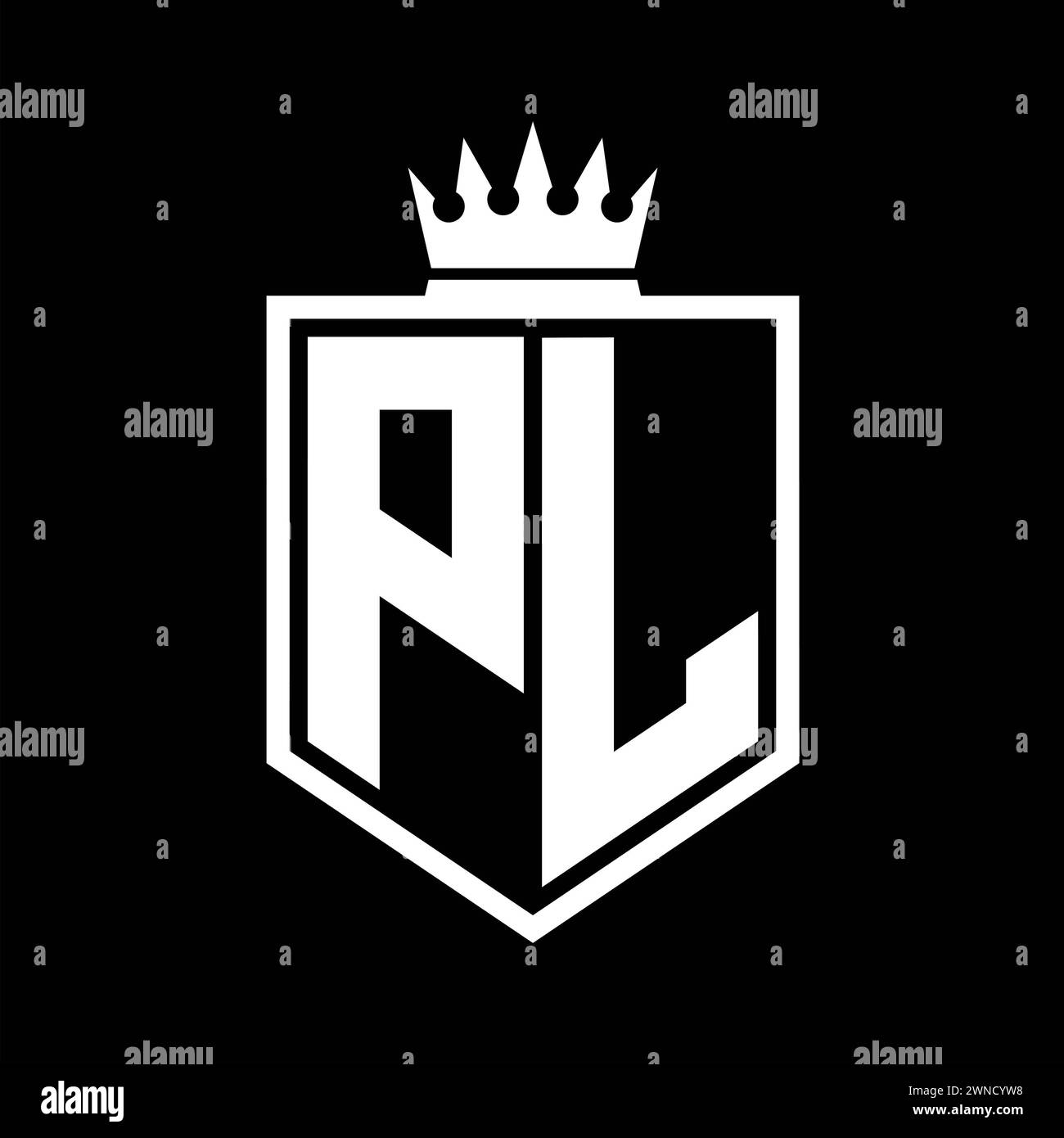 Pl logo Black and White Stock Photos & Images - Alamy