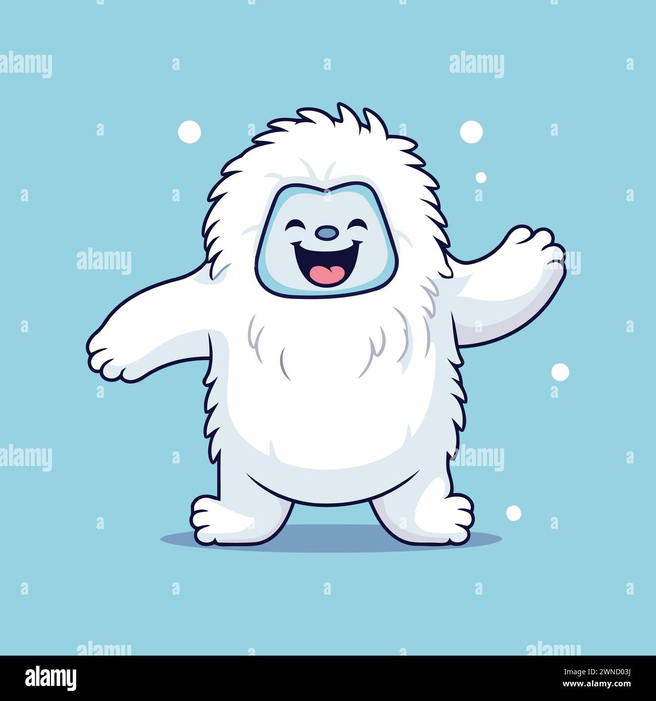 Ice monster Stock Vector Images - Alamy