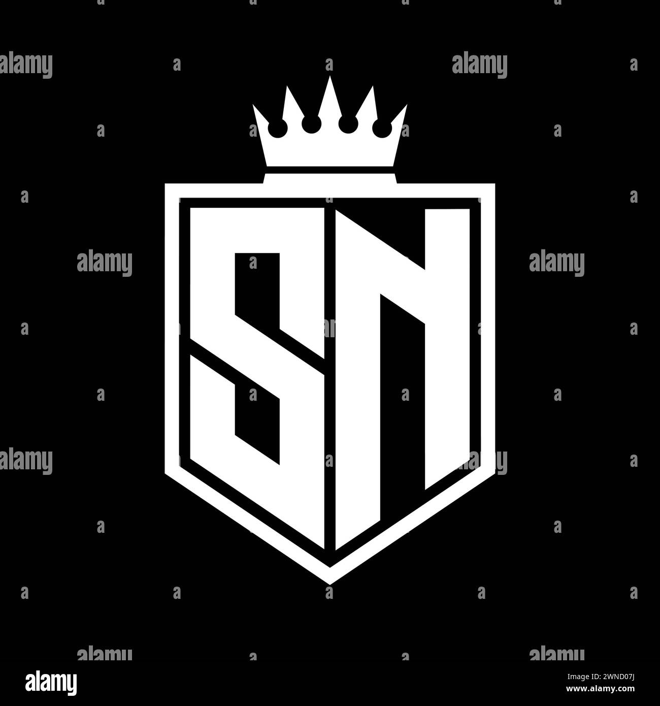 Sn letters Black and White Stock Photos & Images - Alamy