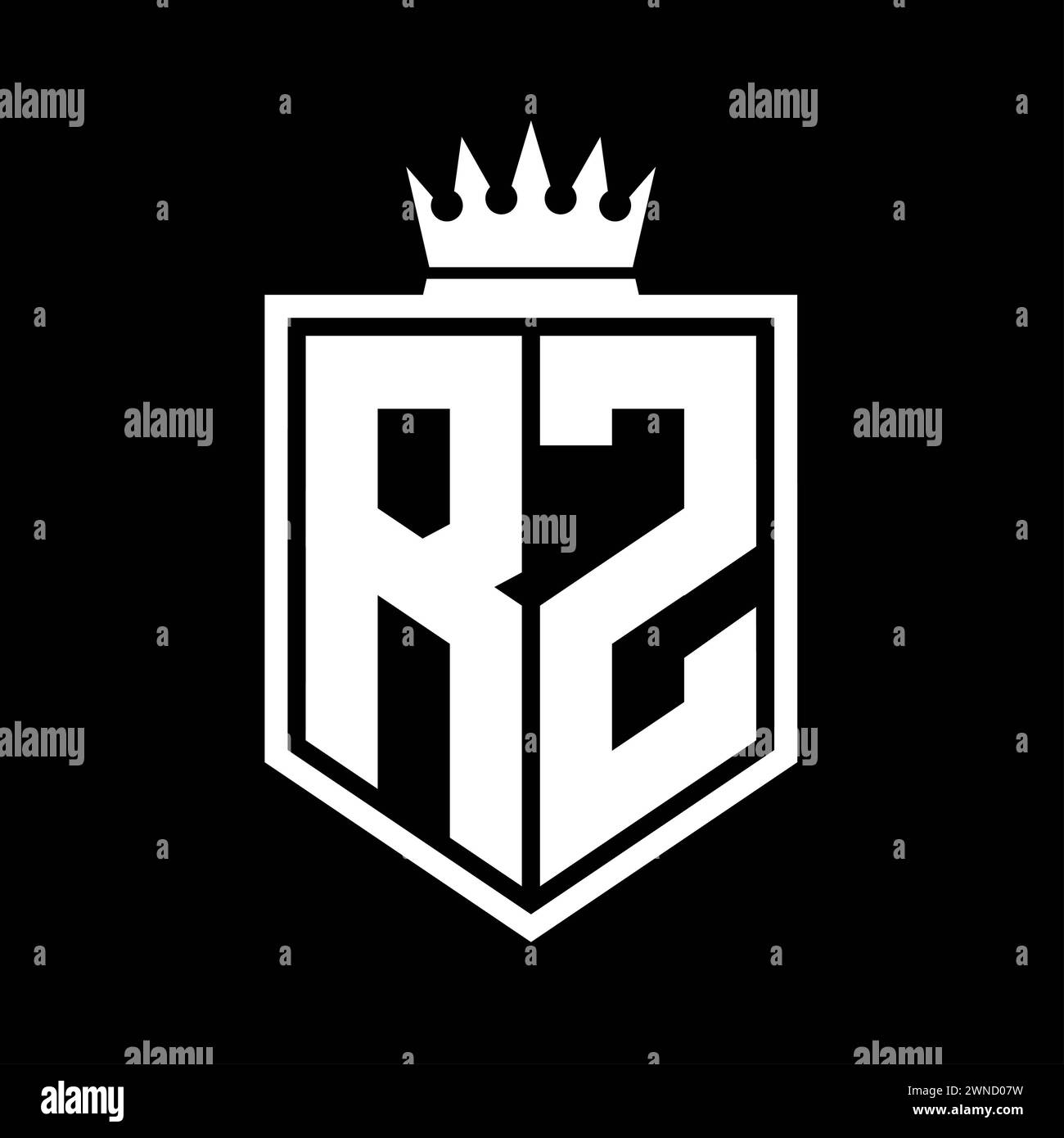 Letter rz Black and White Stock Photos & Images - Alamy