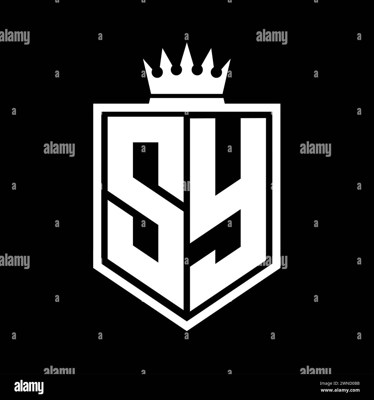 Sy logo Black and White Stock Photos & Images - Alamy
