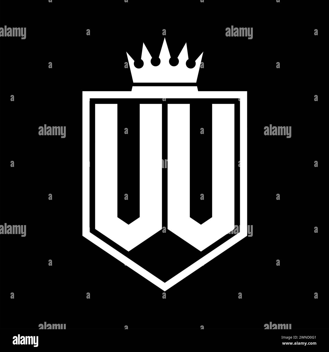 Vv shape Black and White Stock Photos & Images - Alamy