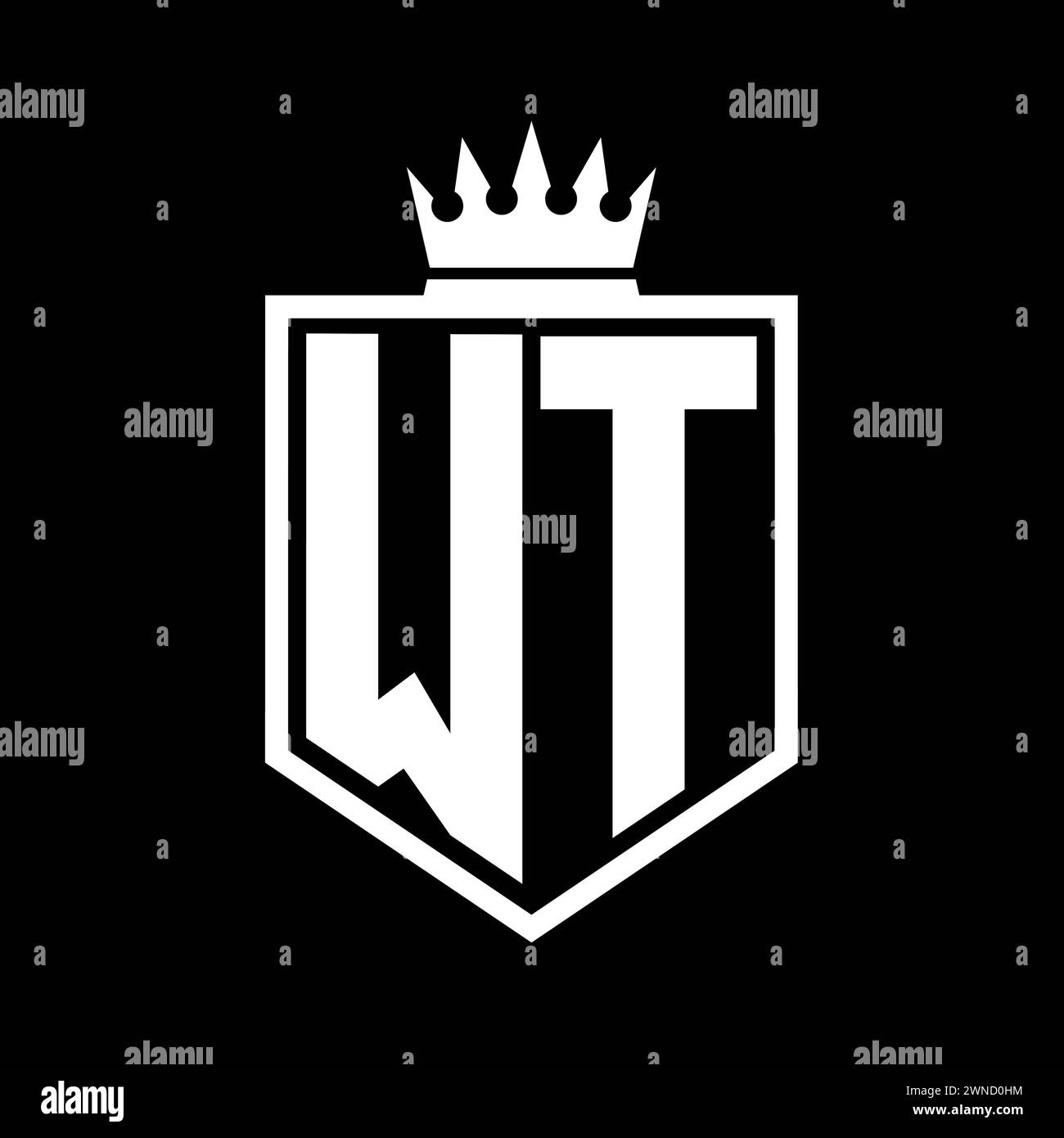 Wt shape Black and White Stock Photos & Images - Alamy