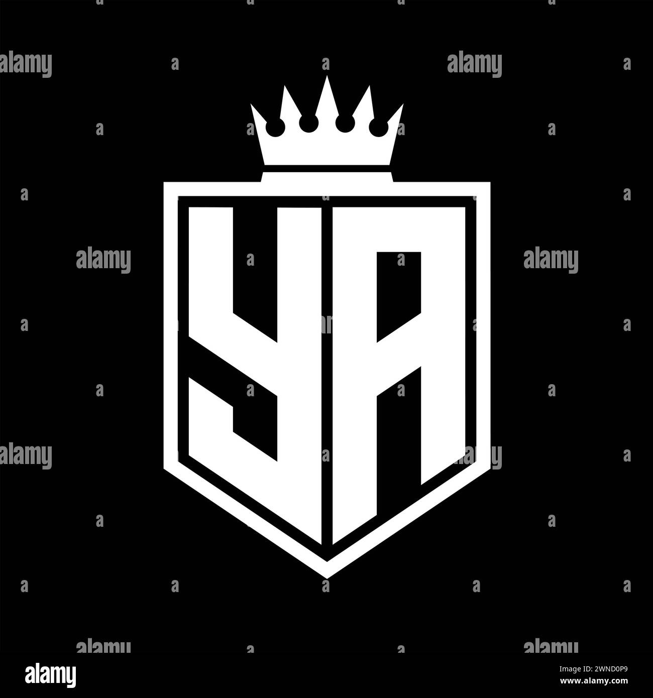 Ya logos Black and White Stock Photos & Images - Alamy