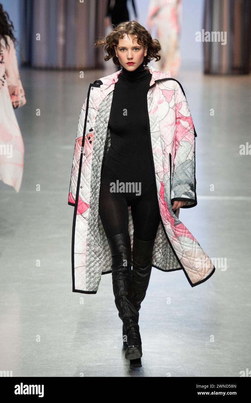 Paris, France. 01st Mar, 2024. A model walks the runway during the ...