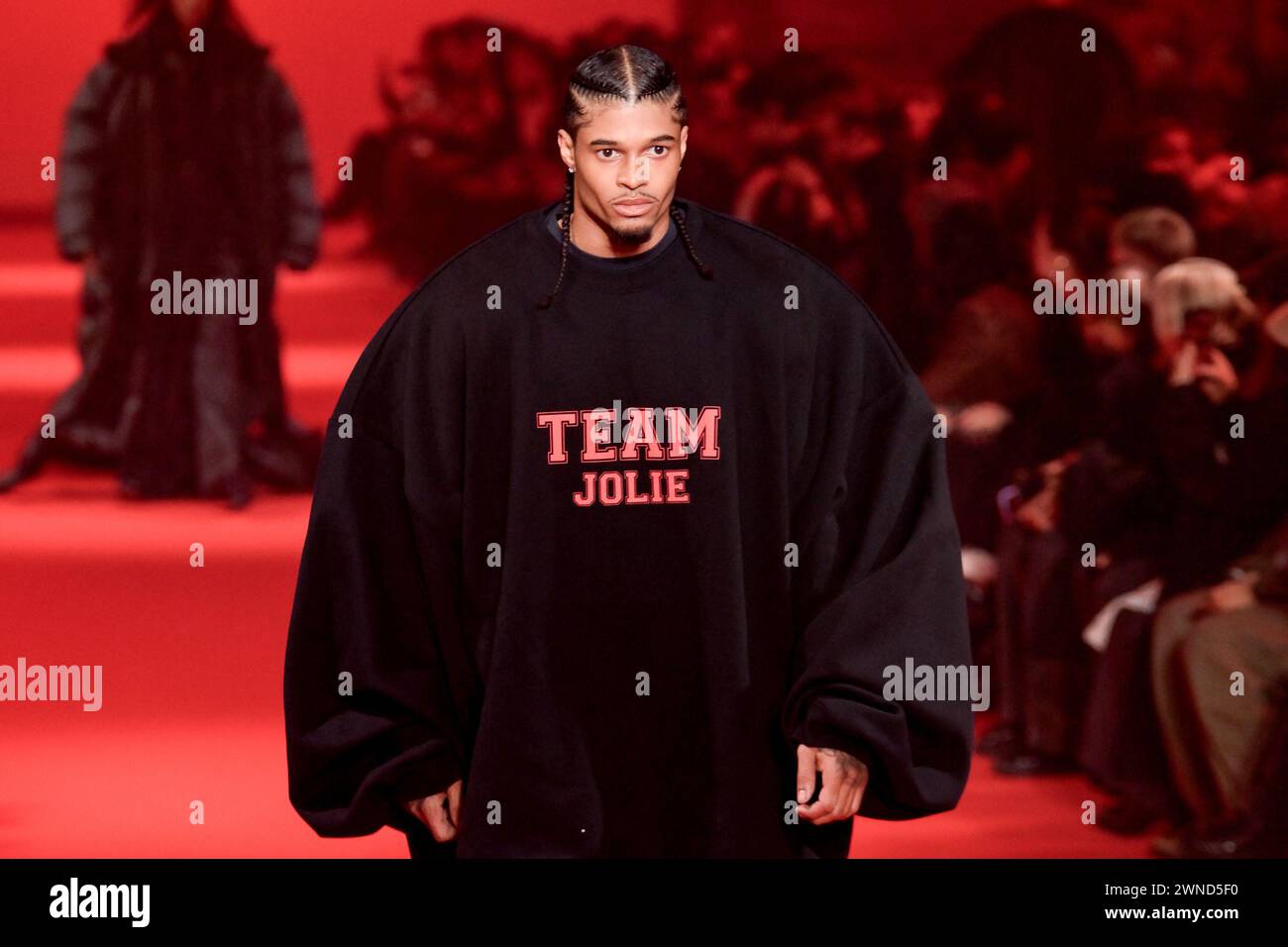 Paris, France. 01st Mar, 2024. A model walks the runway during the ...