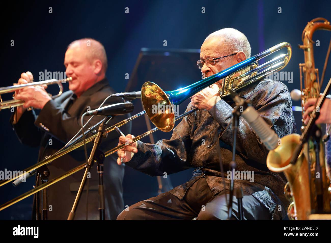 American jazzman and trombonist hi-res stock photography and images - Alamy