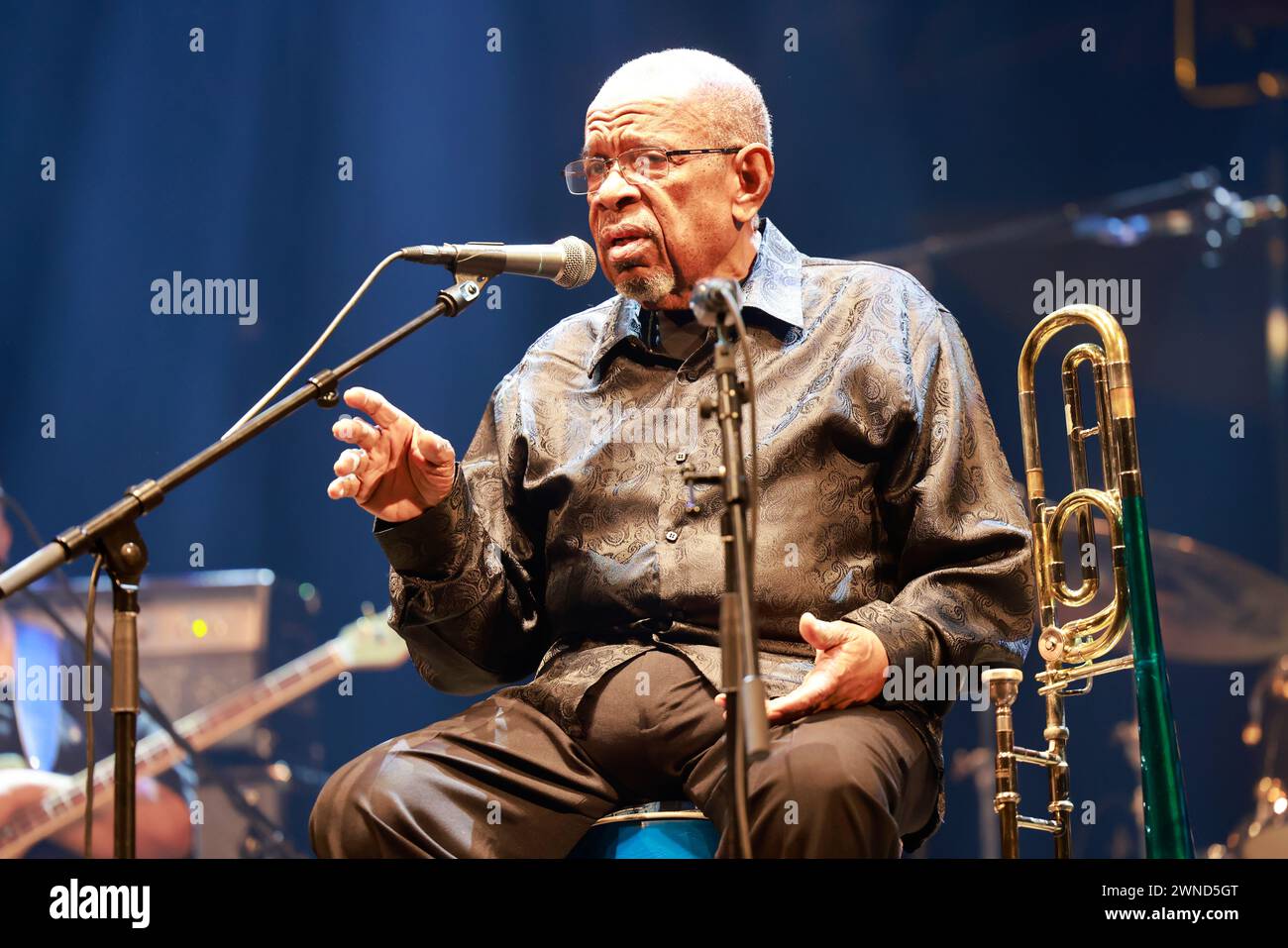 American jazzman and trombonist hi-res stock photography and images - Alamy