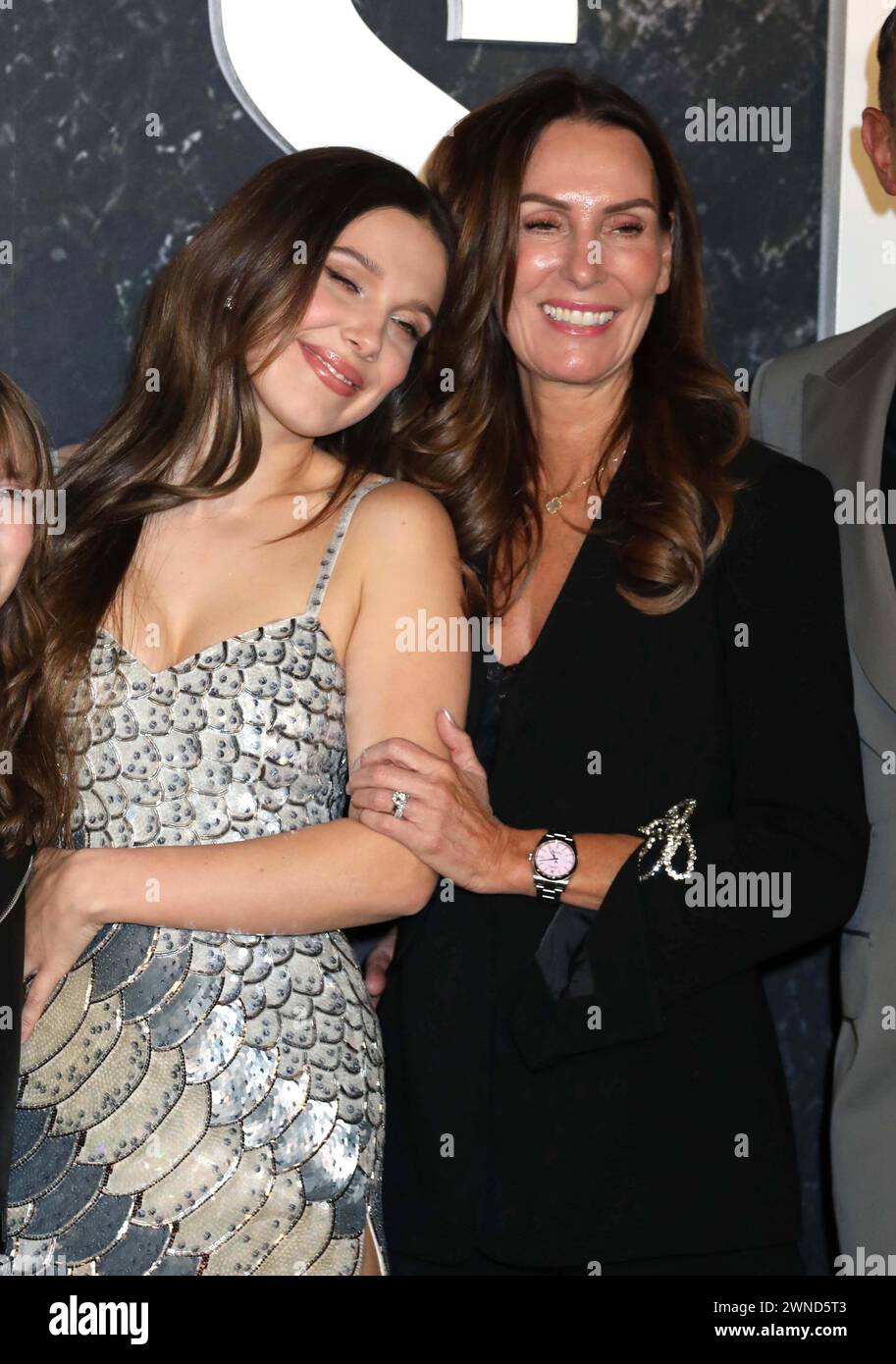 March 1, 2024, New York, New York, USA: Actor MILLIE BOBBY BROWN with ...