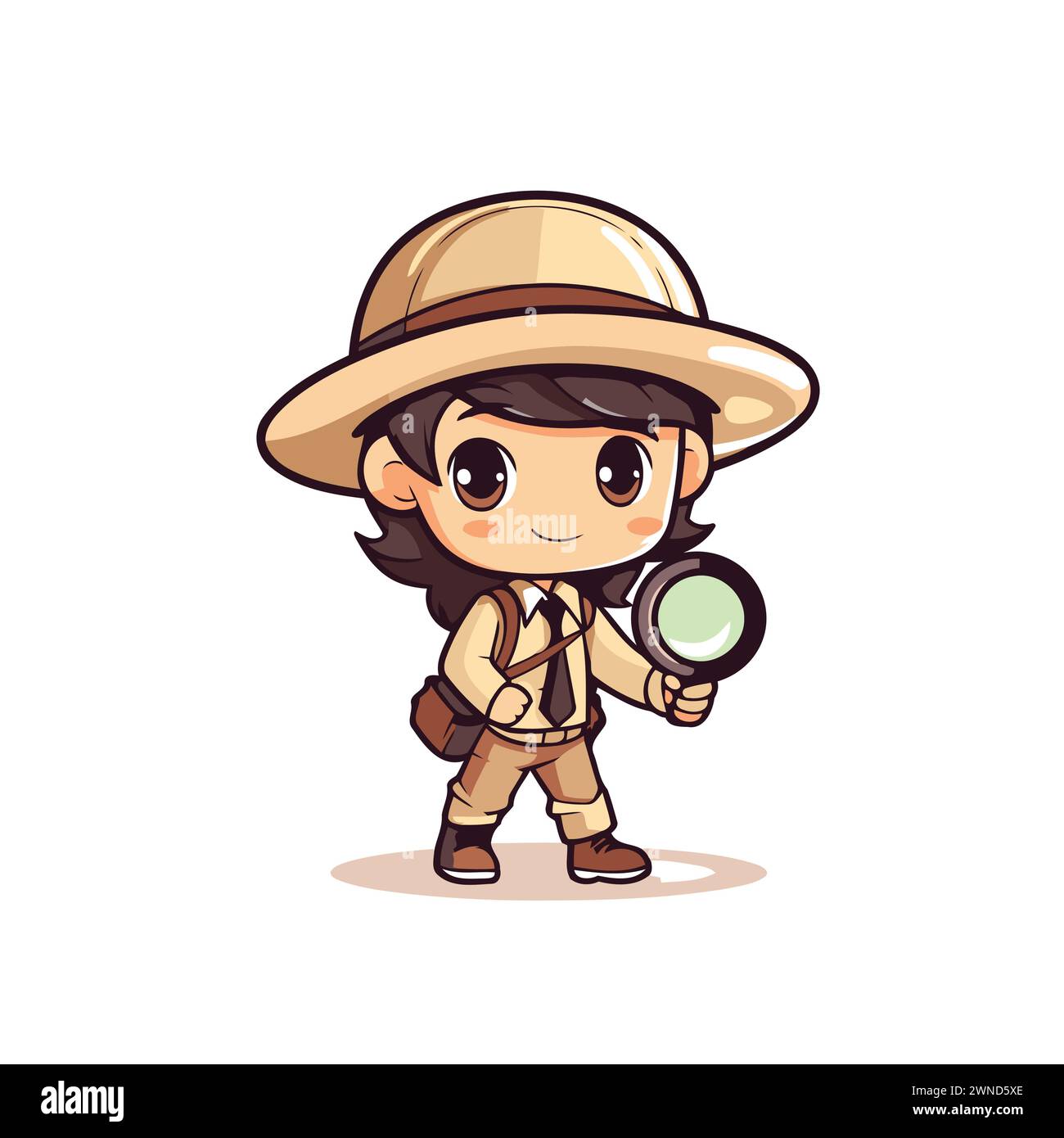 Girl in mascot costume Stock Vector Images - Alamy