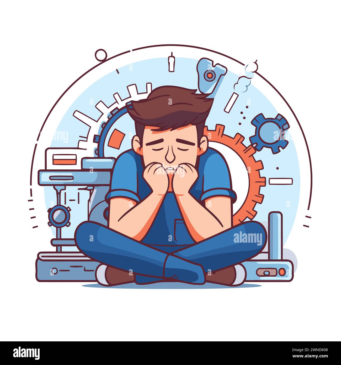 Industrial equipment Stock Vector Images - Alamy