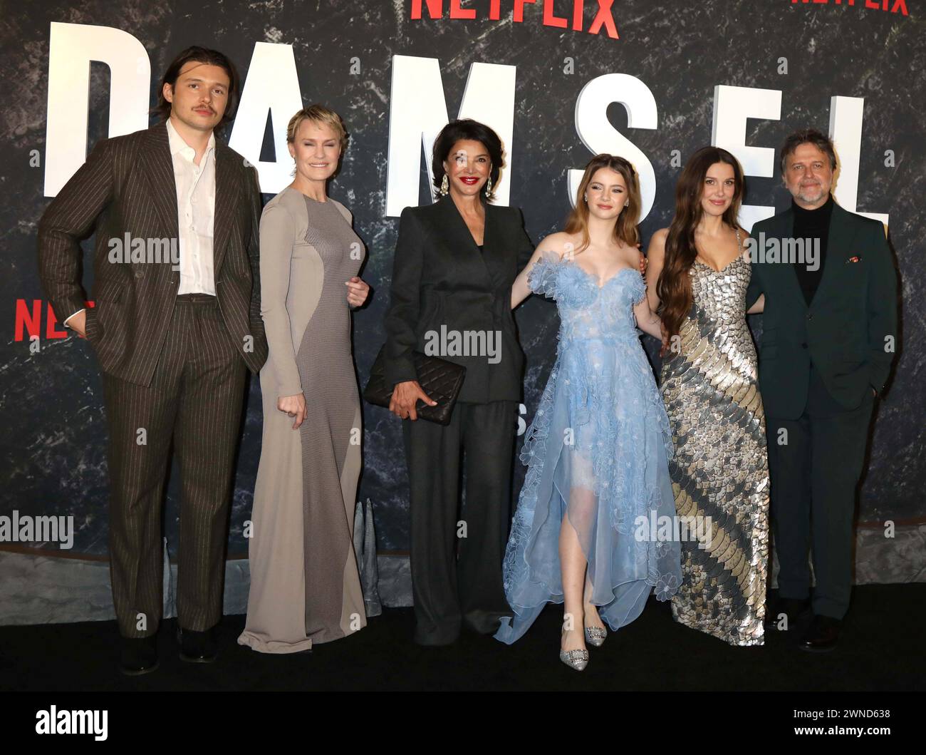 March 1, 2024, New York, New York, USA: Actors NICK ROBINSON, ROBIN ...