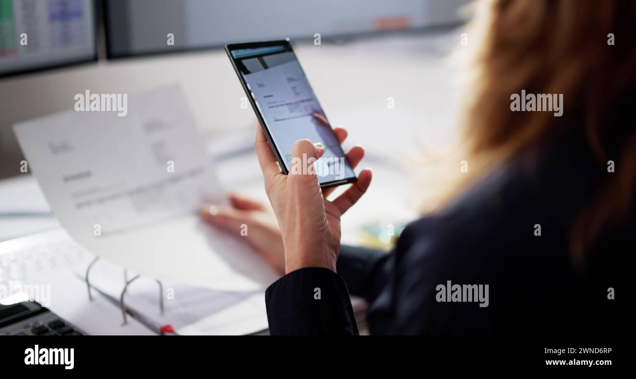 Ocr recognition taking photo hi-res stock photography and images - Alamy