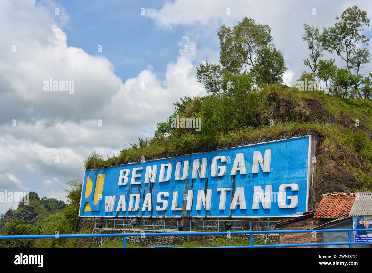 May 15, 2023."Wadaslintang Dam" located in Wonosobo Indonesia Stock ...
