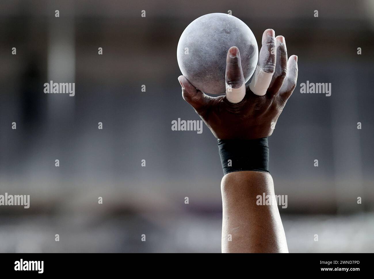 Glasgow, Britain. 1st Mar, 2024. Danniel Thomas-Dodd of Jamaica ...