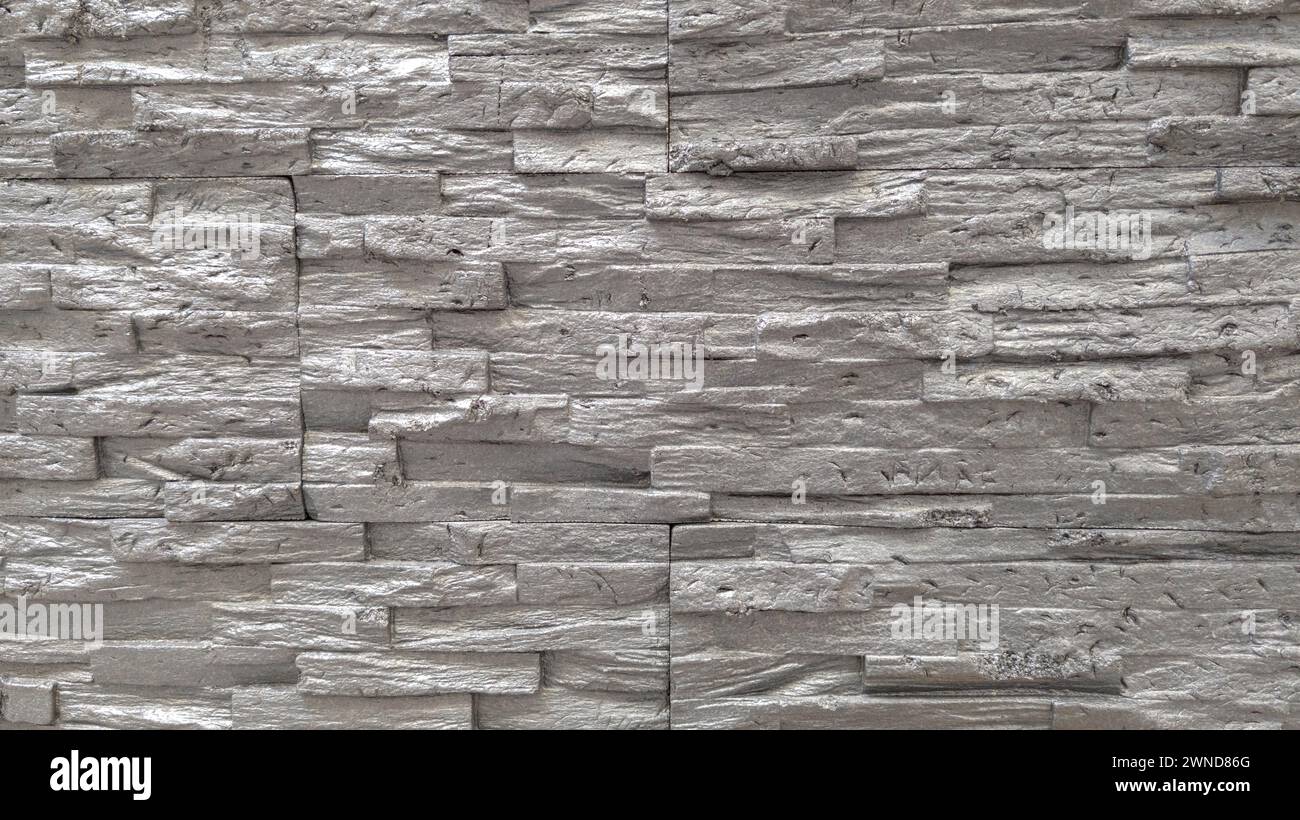 wall different many grey brick stone gray brickwork background texture ...