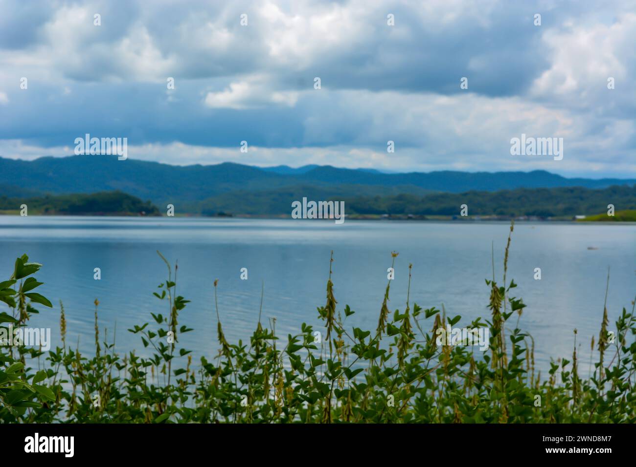 The Wadaslintang Reservoir Dam in Wonosobo, Indonesia Stock Photo - Alamy
