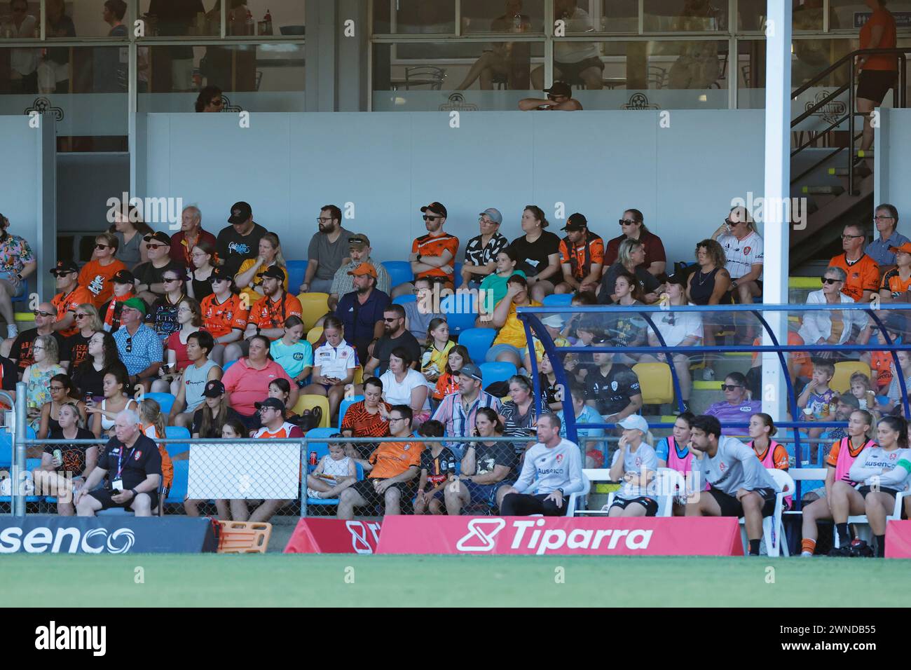Melbourne city soccer fans hi-res stock photography and images - Alamy