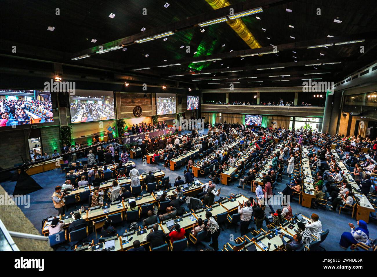 Nairobi, Nairobi, Kenya. 1st Mar, 2024. A wide angle image of the ...
