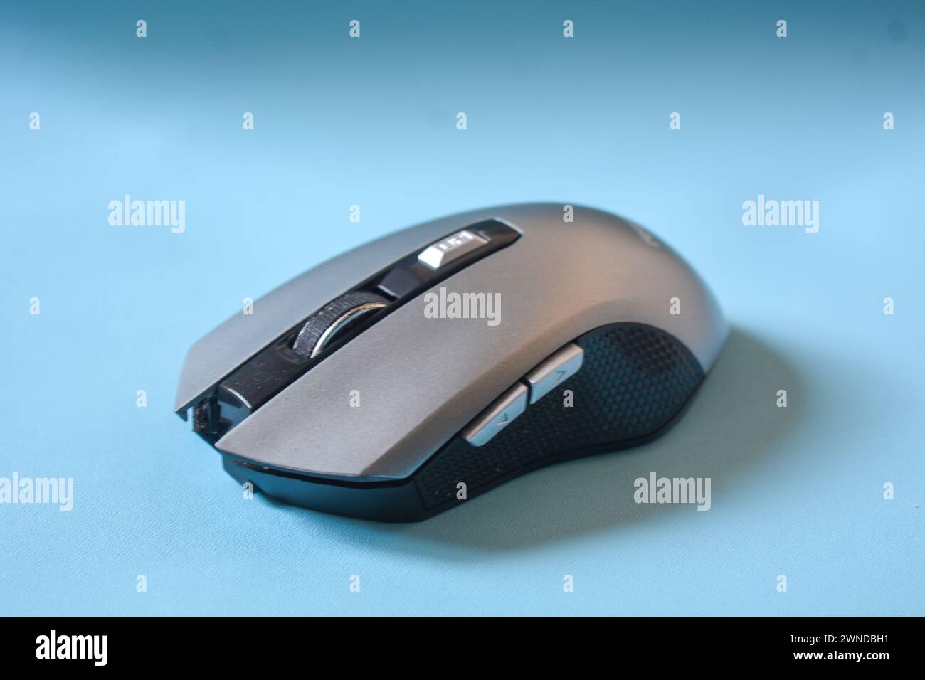 Close up view blue computer mouse hi-res stock photography and images ...