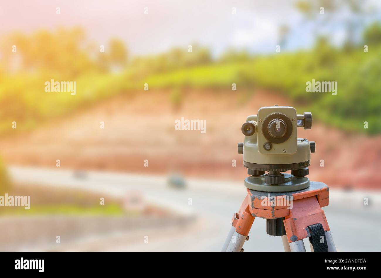 theodolite instrument for road construction surveyor equipment with ...