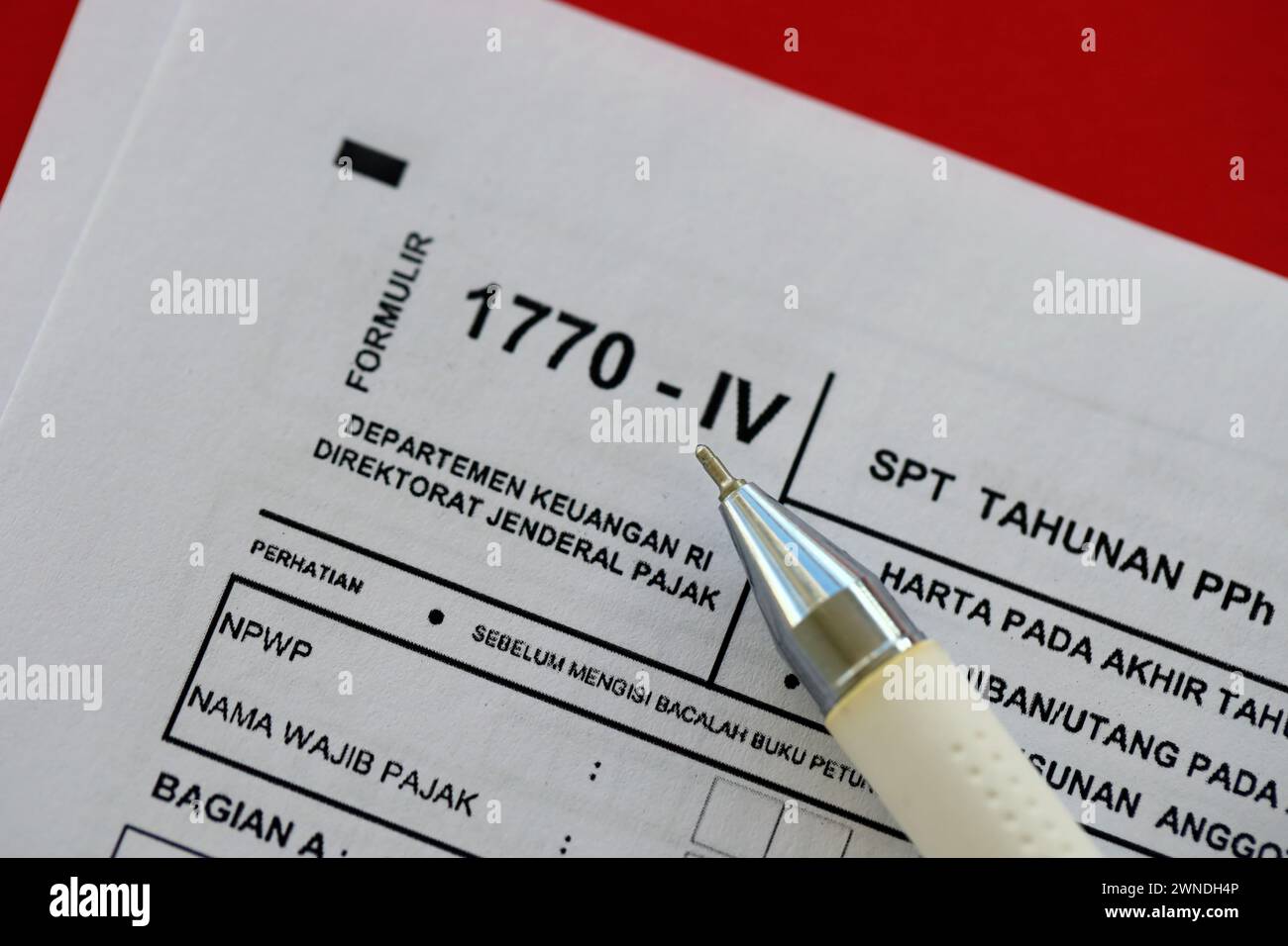 Pembayaran pajak hi-res stock photography and images - Alamy