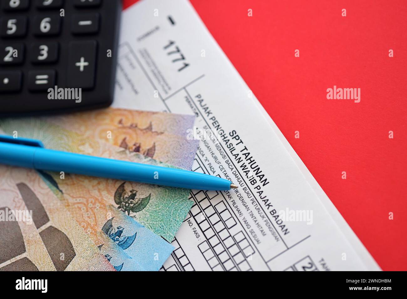 Indonesian tax form 1771 corporate taxpayers annual income tax return ...