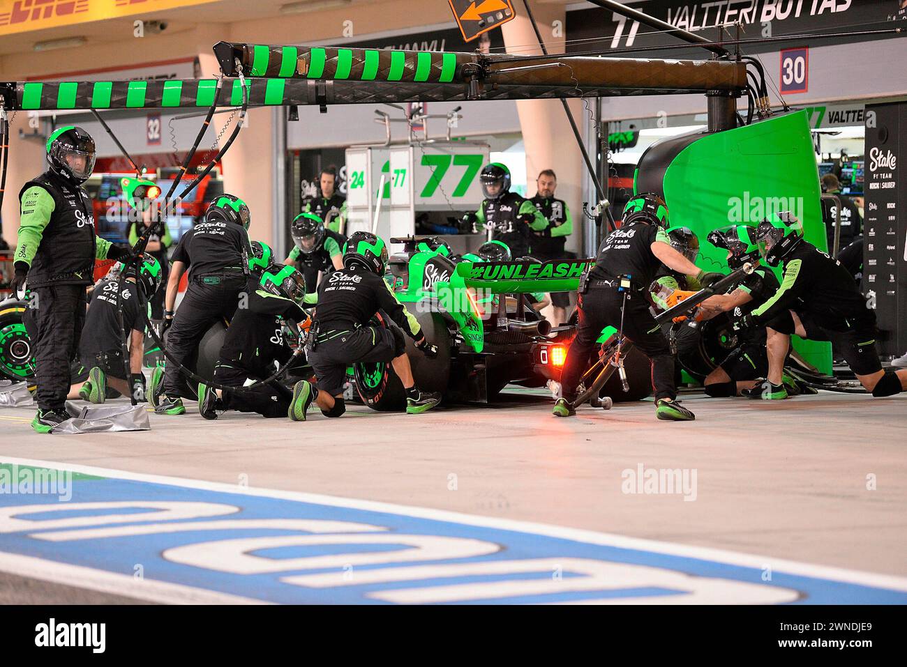 02/29/2024, Bahrain International Circuit, Sakhir, Formula 1 Gulf Air ...