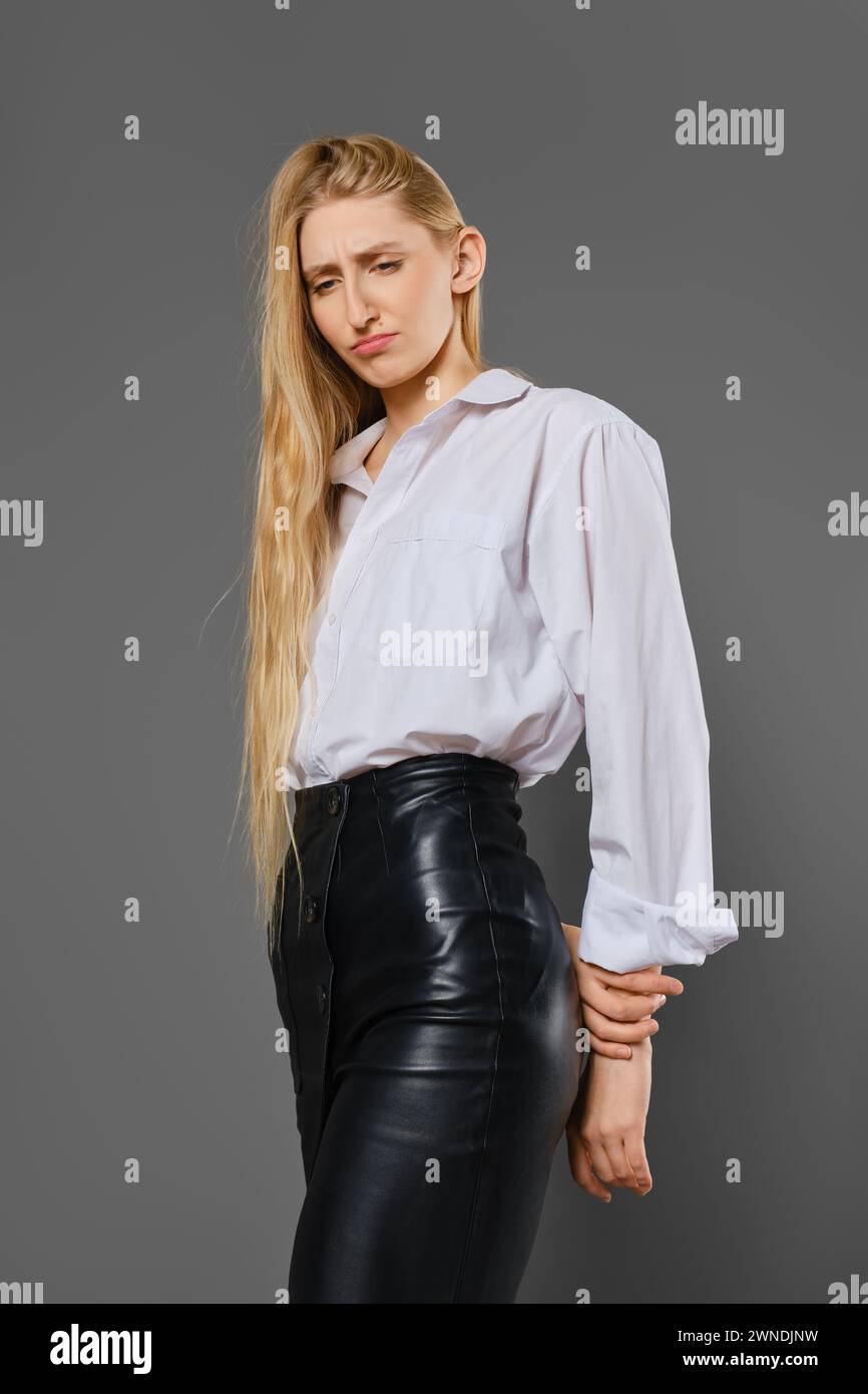 Woman young hands back bottom hi-res stock photography and images - Alamy