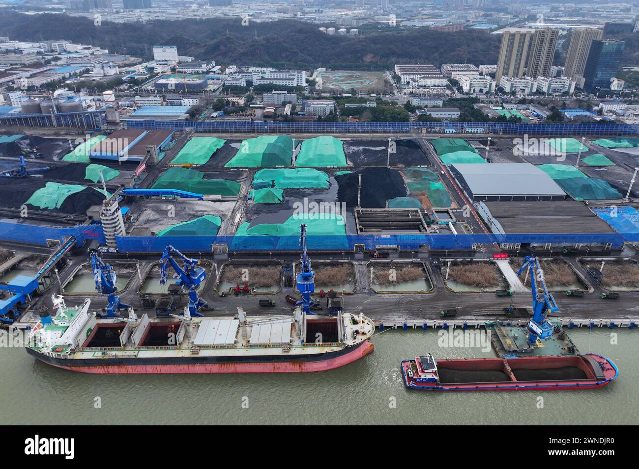 Nanjing, China. 02nd Mar, 2024. NANJING, CHINA - MARCH 2, 2024 - Coal ...