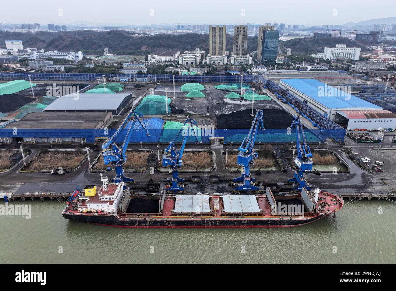 Nanjing, China. 02nd Mar, 2024. NANJING, CHINA - MARCH 2, 2024 - Coal ...