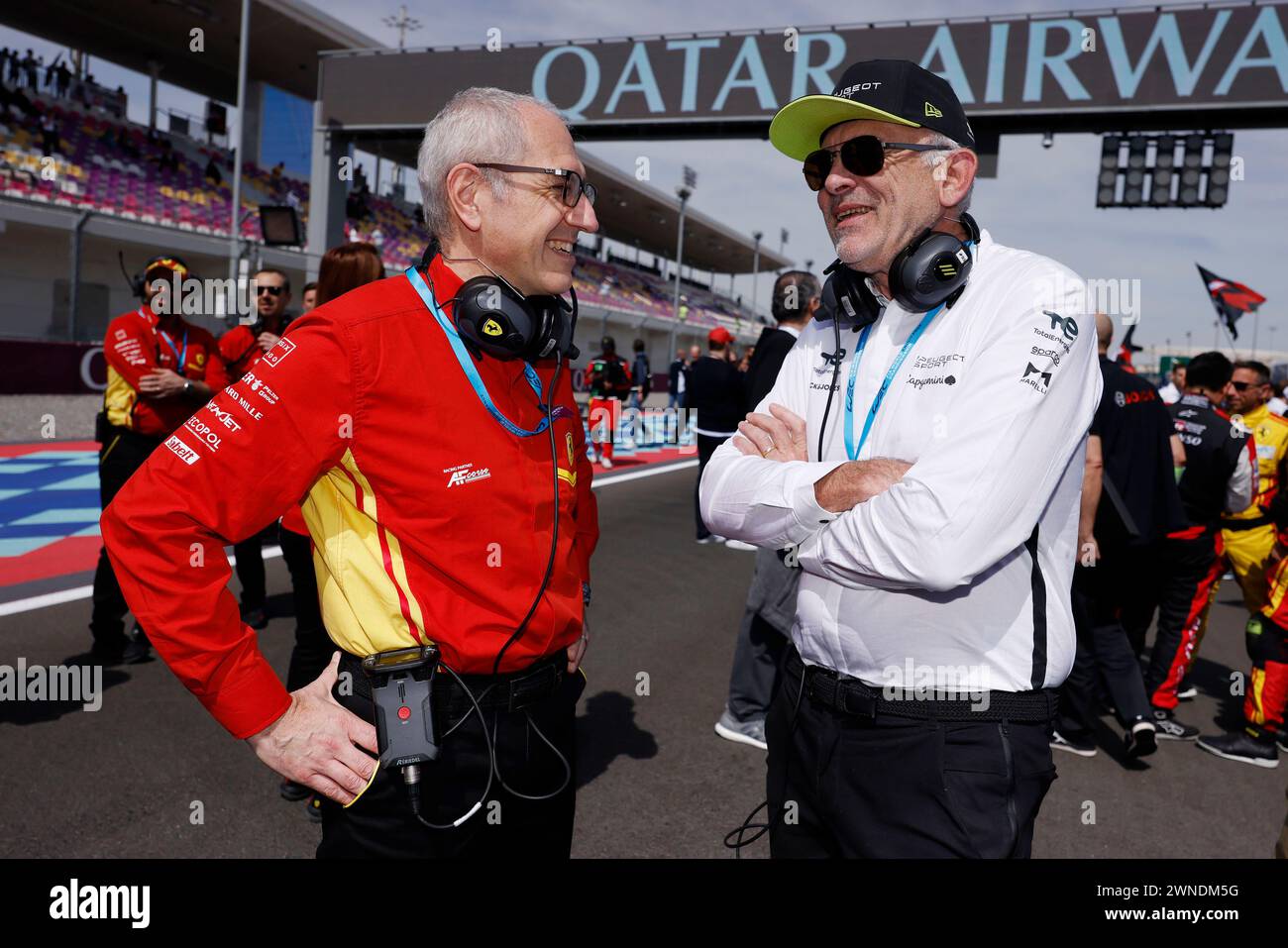 Lusail, Qatar. 02nd Mar, 2024. CANNIZO Ferdinando, director of Ferrari ...